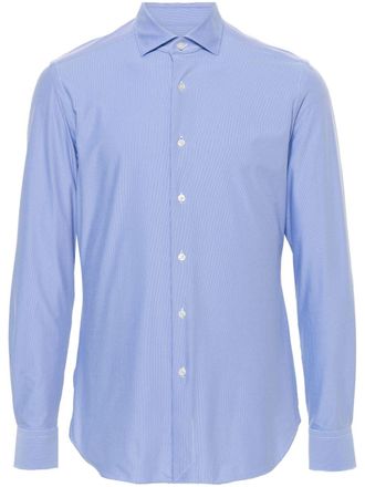 Xacus Strukturiertes Hemd - Blau