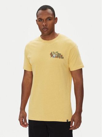 DC T-Shirt ADYZT05460 Gelb Regular Fit