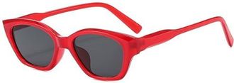 Generic Lunettes De Soleil &Agrave; Monture Fine For Hommes Et Femmes, Id&eacute;ales For Les Sports Plein Air Vacances(Red)