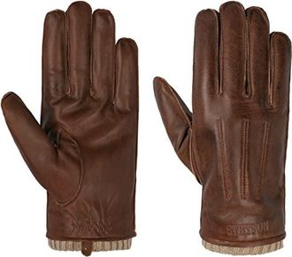Stetson Gants Mankota Sheepskin Homme - en cuir pour avec doublure Hiver automne-hiver - 9 1/2 HS marron