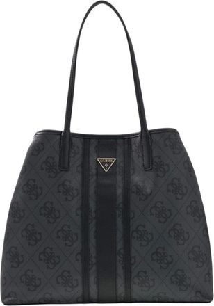 Guess Femme, Sacs, Gris, Taille: ONE Size Victtoria Tote Bag
