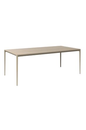 Dieter Knoll Collection Gartentisch, Beige, Metall, Stein, rechteckig, konisch, 90x73x180 cm, Gartenm&ouml;bel, Gartentische, Gartentische