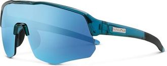 Suncloud Cadence Lunettes de soleil polarisées - Protection UV 100 % - Coupe confortable, design tendance - pour homme et femme - Verres miroir bleu marine + v
