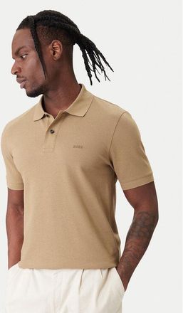 HUGO BOSS Poloshirt Pallas 50553564 Khakifarben Regular Fit