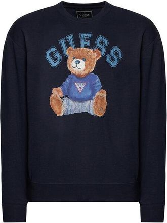 Guess Sweatshirt M6YQ39 K5451 Dunkelblau Regular Fit