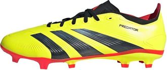 adidas Predator League L Fg Unisex-Erwachsene Fu&szlig;ballschuhe, Team Solar Yellow 2 / Core Black/Solar Red, 41 1/3 EU