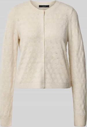 Vero Moda Regular Fit Strickjacke mit einreihiger Knopfleiste Modell DOFFY