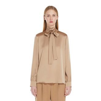 Max Mara Damen, Blusen & Hemden, Beige, XSGr&ouml;&szlig;e
