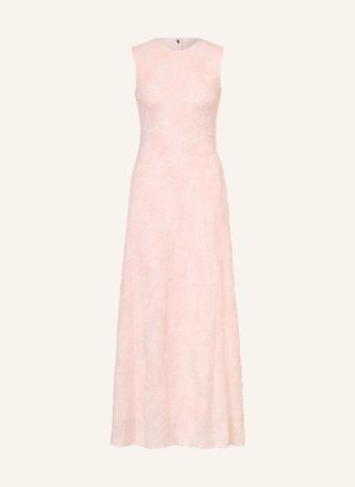 Rotate Rotate Mesh-Kleid rosa