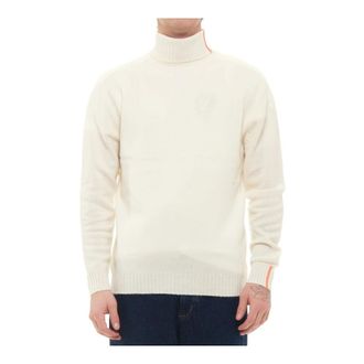 Suns Rollkragen Strickware - - Knitwear - Herren - Wei&szlig; - L