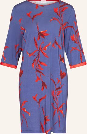Mey Mey Nachthemd Serie Royal Garden Mit 3/4-Arm blau