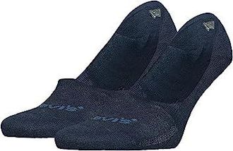 Levi's Footie Chaussettes, Durable Bleu Marine, 39/42 (Lot de 2) Mixte