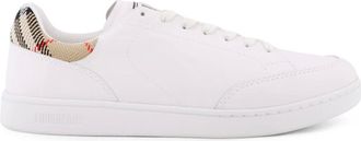 Burberry Homme, Chaussures, Blanc, Taille: 43 EU Set Baskets