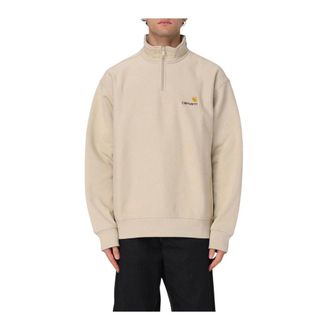 Carhartt Work in Progress Homme, Sweatshirts et sweats à capuche, Beige, Taille: XL Sweat zippé Confort Style