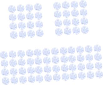 Artibetter 100stücke Doppelseitige Saugnäpfe Transparente Antirutsch-Pads Für Glasoberflächen Für Tischplatten Couchtische Und Werkbänke Saugnapf Abstandshalter 
