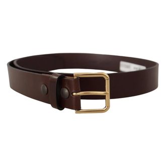 Dolce & Gabbana Homme, Accessoires, Noir, Taille: 90 CM Ceinture Splendide