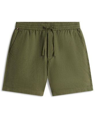 Tommy Hilfiger Sommerliche Shorts aus einem Leinenmischgewebe in