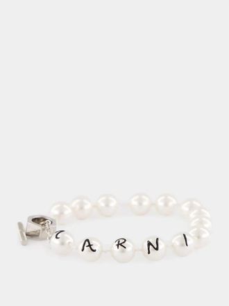 Marni unisex, Accessoires, Blanc, Taille: M Bracelet
