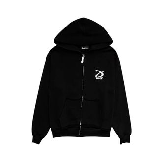 Disclaimer Homme, Sweatshirts et sweats &agrave; capuche, Noir, Taille: L Sweat &agrave; capuche zipp&eacute;