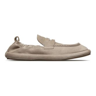 Barracuda Homme, Chaussures, Blanc, Taille: 40 EU Mocassin en daim blanc