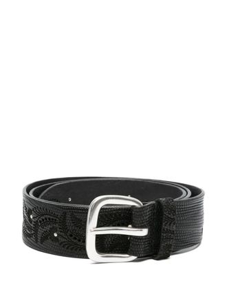 Orciani Gürtel aus Leder - Schwarz