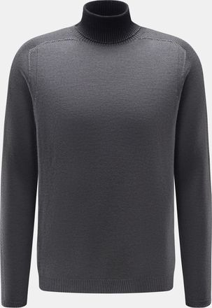 04651/ Herren - Rollkragenpullover grau