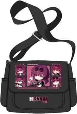 Generic 1 sac &agrave; bandouli&egrave;re Honkai : Star Rail en toile pour les fans, Style 19, one size