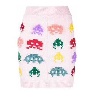 Stella McCartney Femme, Jupes, Multicolore, Taille: 38 FR Gamer Knit Skirt