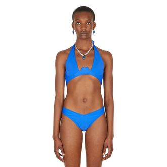 Di Petsa DI Petsa, Femme, Maillots de bain, Bleu, Taille: 38 FR Bikini en mesh effet mouill&eacute;