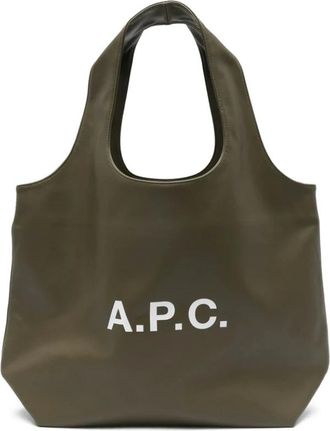 A.P.C. A.p.c., Femme, Sacs, Vert, Taille: ONE Size Ninon Tote
