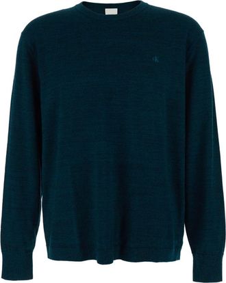 Calvin Klein Homme, Pulls, Bleu, Taille: XL Pull &agrave; Col Rond