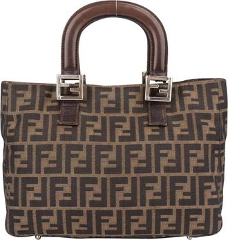 Fendi Crossbody Bags - Fendi FF Monogram Zucca Handbag - Gr. unisize - in Braun - f&uuml;r Damen