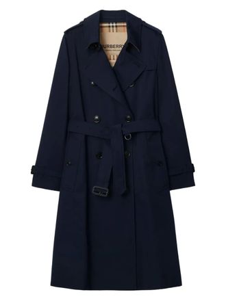 Burberry trench The Long Kensington Heritage - Bleu