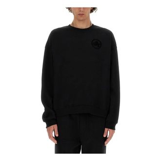 Dsquared2 Relax Fit Rundhals-Sweatshirt - - Sweatshirts & Hoodies - Herren - Schwarzk - M