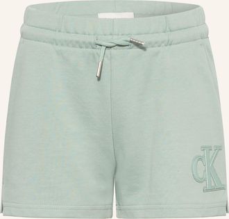 Calvin Klein Sweatshorts gruen