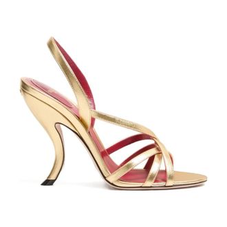 Valentino Garavani Fetishique Sandal - - Shoes - Damen - Gelb - 37 1/2 EU