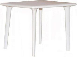 Resol dessa Table Carr&eacute;e Int&eacute;rieure, Ext&eacute;rieure 90x90 Blanc