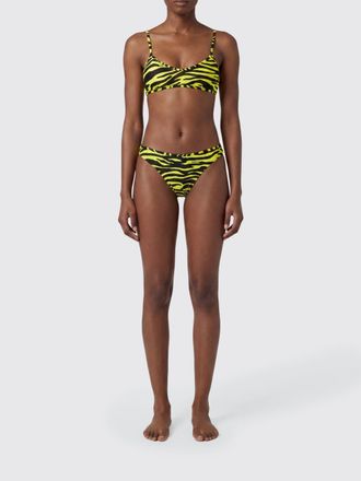 The Attico Bikini &agrave; imprim&eacute; z&egrave;bre et taille basse