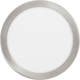 Eglo connect.z Smart-Home LED Bad-Einbaustrahler Fueva-Z, ultra flach, Ø 216 mm, ZigBee, App und Sprachsteuerung Alexa, Lichtfarbe (warmweiß-kaltweiß), dim