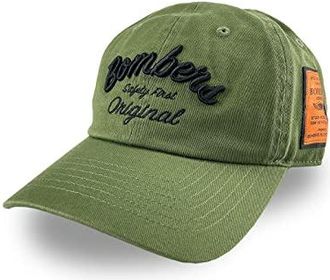 Bombers Original Casquette Homme Femme Baseball en Coton (Weslake Kaki)
