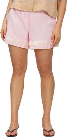 Greek Archaic Kori Damen, Shorts, Rosa, XSGr&ouml;&szlig;e