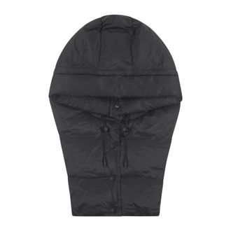 Yves Salomon Femme, Accessoires, Noir, Taille: ONE Size Padded Hood Bib