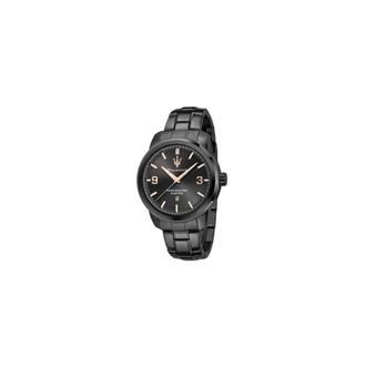 Maserati Homme, Accessoires, Gris, Taille: ONE Size Montre habill&eacute;e en acier inoxydable avec fonction date