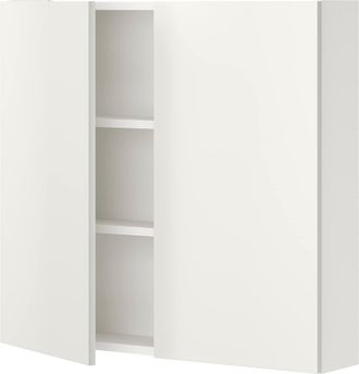 IKEA ENHET Wandschrank m 2 Böden/Türen