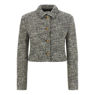 Versace Femme, Vestes, Multicolore, Taille: 34 FR Veste courte