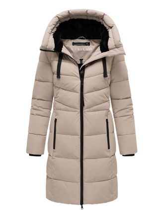 Marikoo Damen Winterjacke Natsukoo - warm, mit Teddyfell & Kapuze