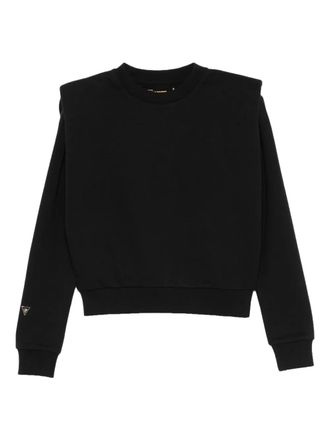 Macron Olimpia padded-shoulder sweatshirt - Noir