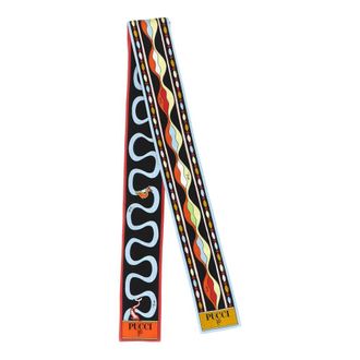Pucci Onda und Nawaho Seidenschal Twill - - Accessories - Damen - Mehrfarbig - ONE SIZE