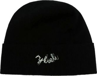 Sonia Rykiel Bonnet brod&eacute; - unisex - Accessoires - Noir - Taille: ONE Size