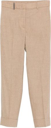 PESERICO Damen, Hosen, Beige, 2XLGröße